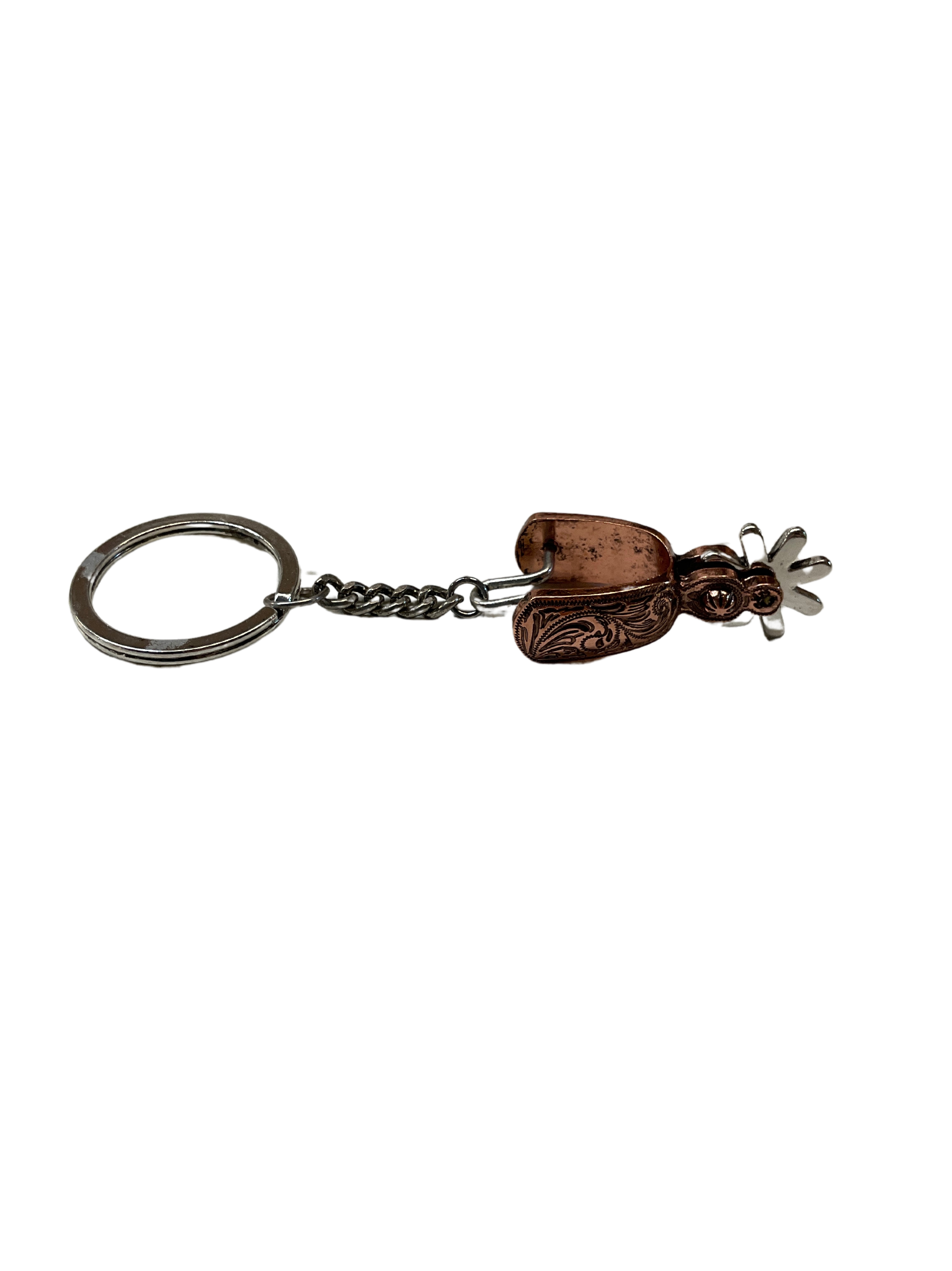 Copper/Silver Spur Keychain – Heritage Horseman Supply