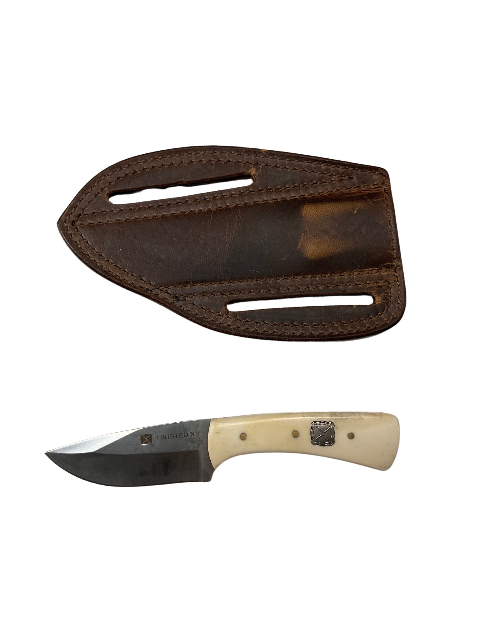 Fixed Blade Bone Handle Knife – Heritage Horseman Supply
